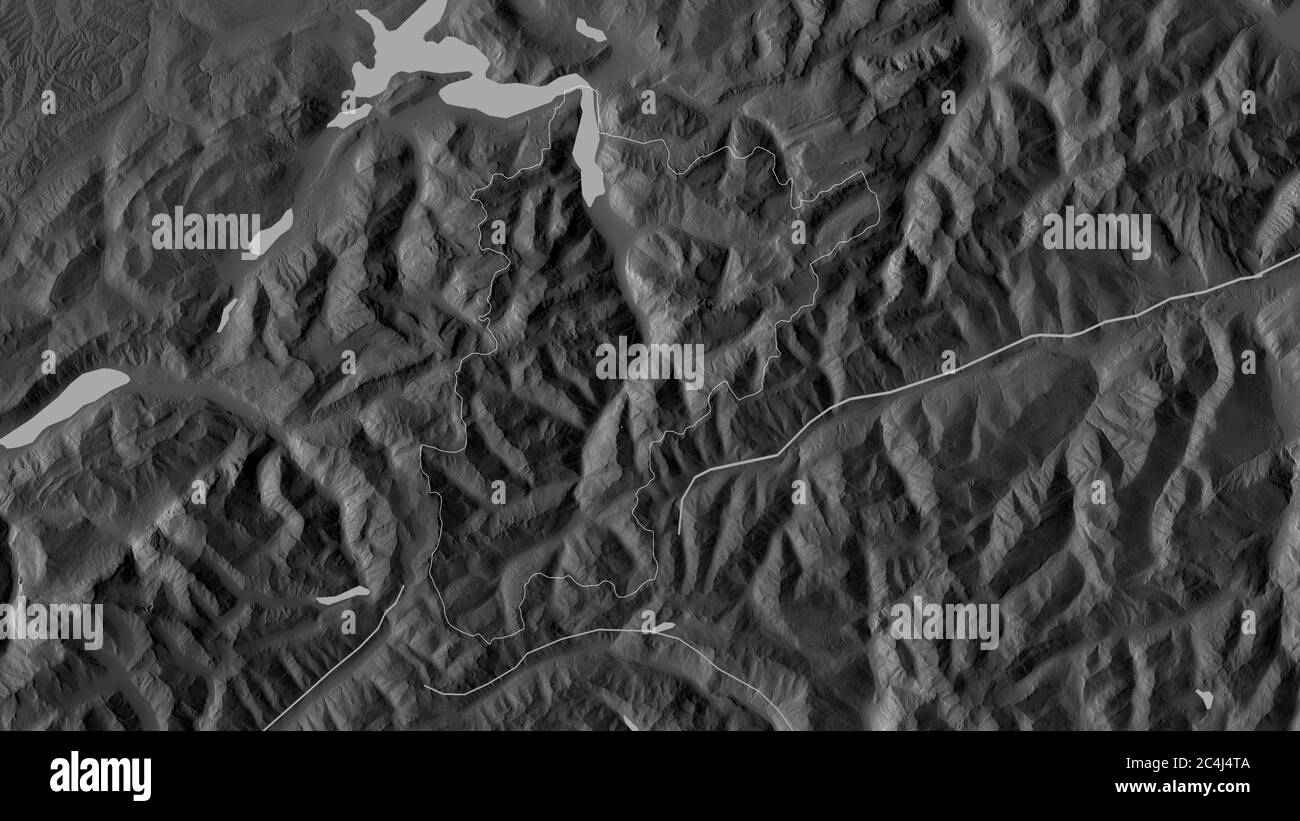 Map of uri Black and White Stock Photos & Images - Alamy