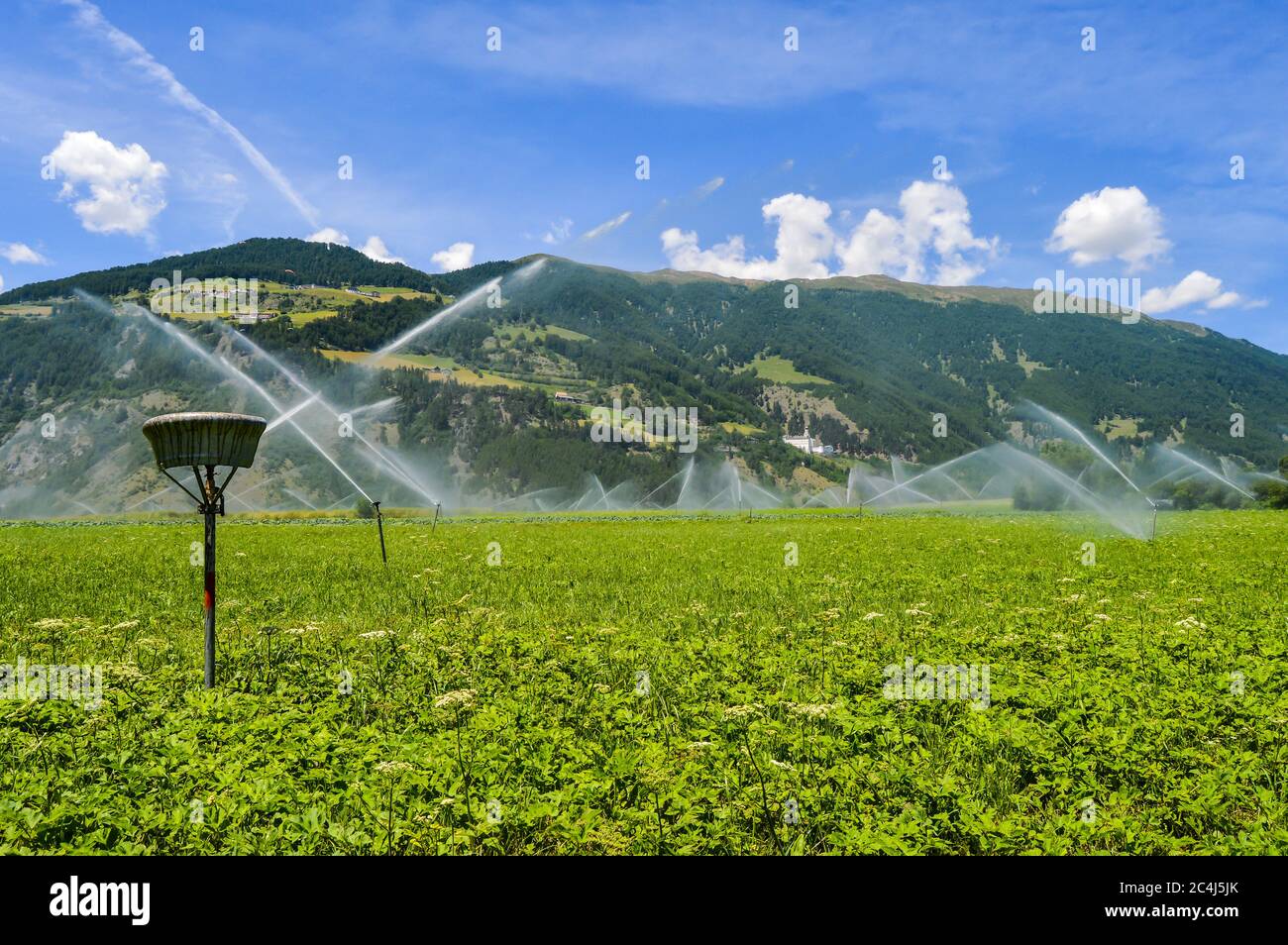 Automatic irrigation crop fields hi-res stock photography and images ...