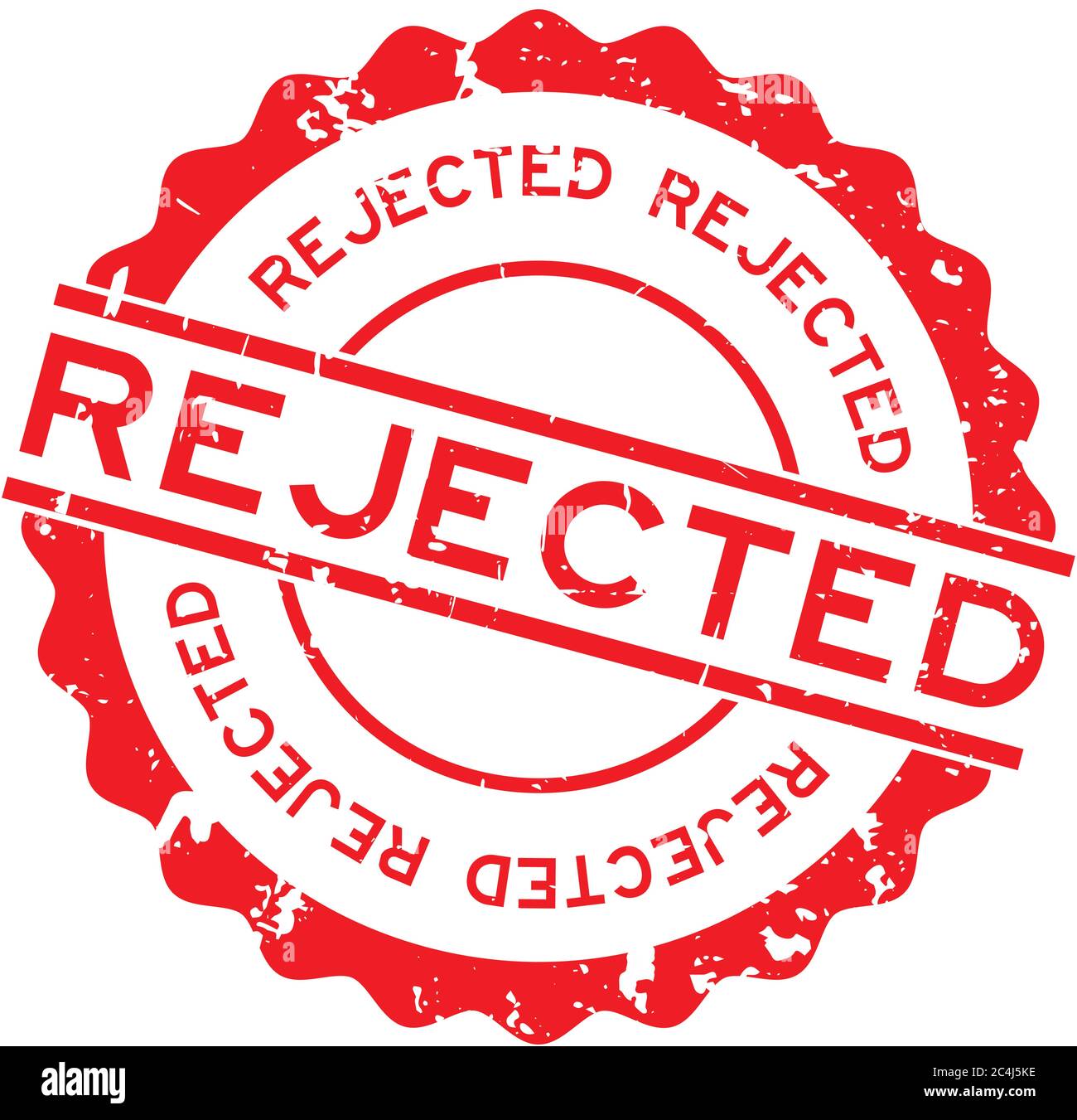 Grunge red rejected word round rubber seal stamp on white background ... Grunge red rejected word round rubber seal stamp on white background ...