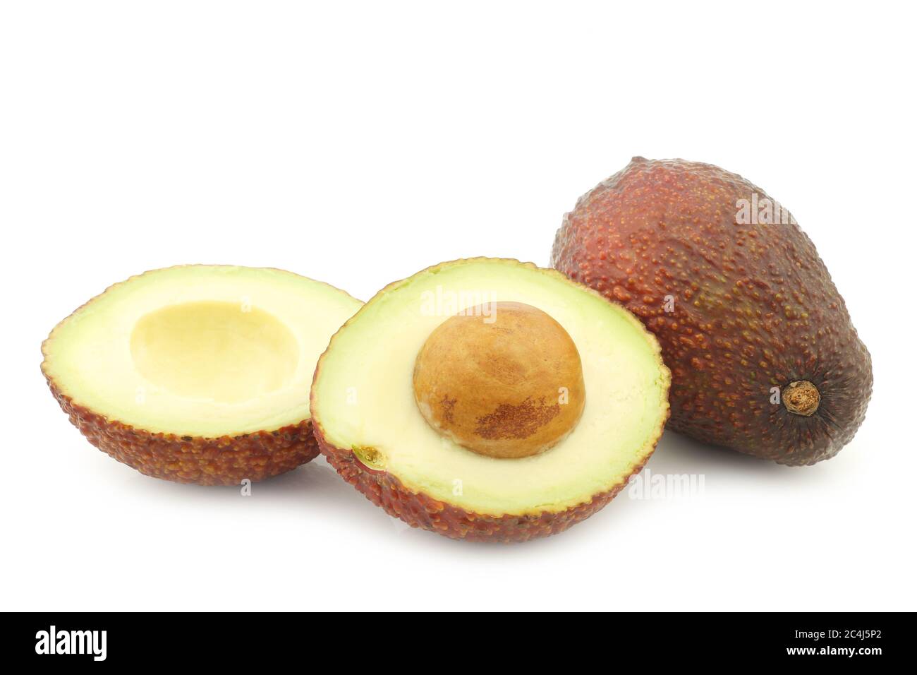 One ripe cut avocado hi-res stock photography and images - Alamy