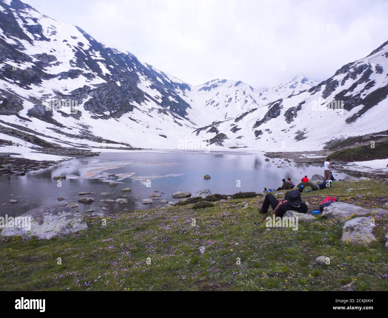 Hikers on long climb hi-res stock photography and images - Alamy