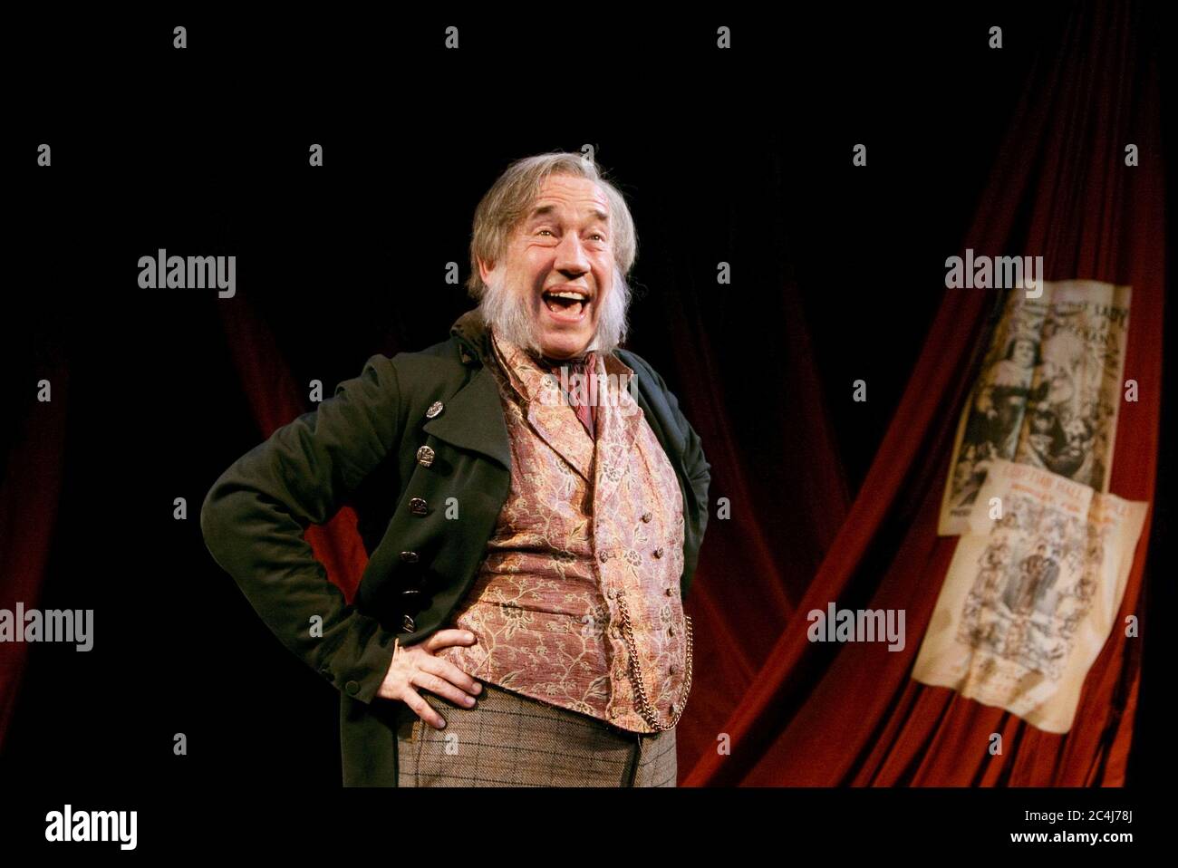 Simon Callow (Mr Chops) in MR CHOPS by Charles Dickens directed by ...