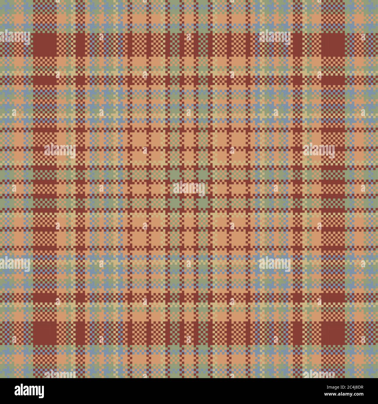 Tartan plaid pattern seamless. Print fabric texture. Check vector ...