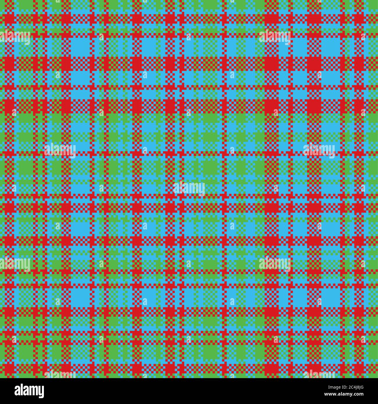 Tartan plaid pattern seamless. Print fabric texture. Check vector ...