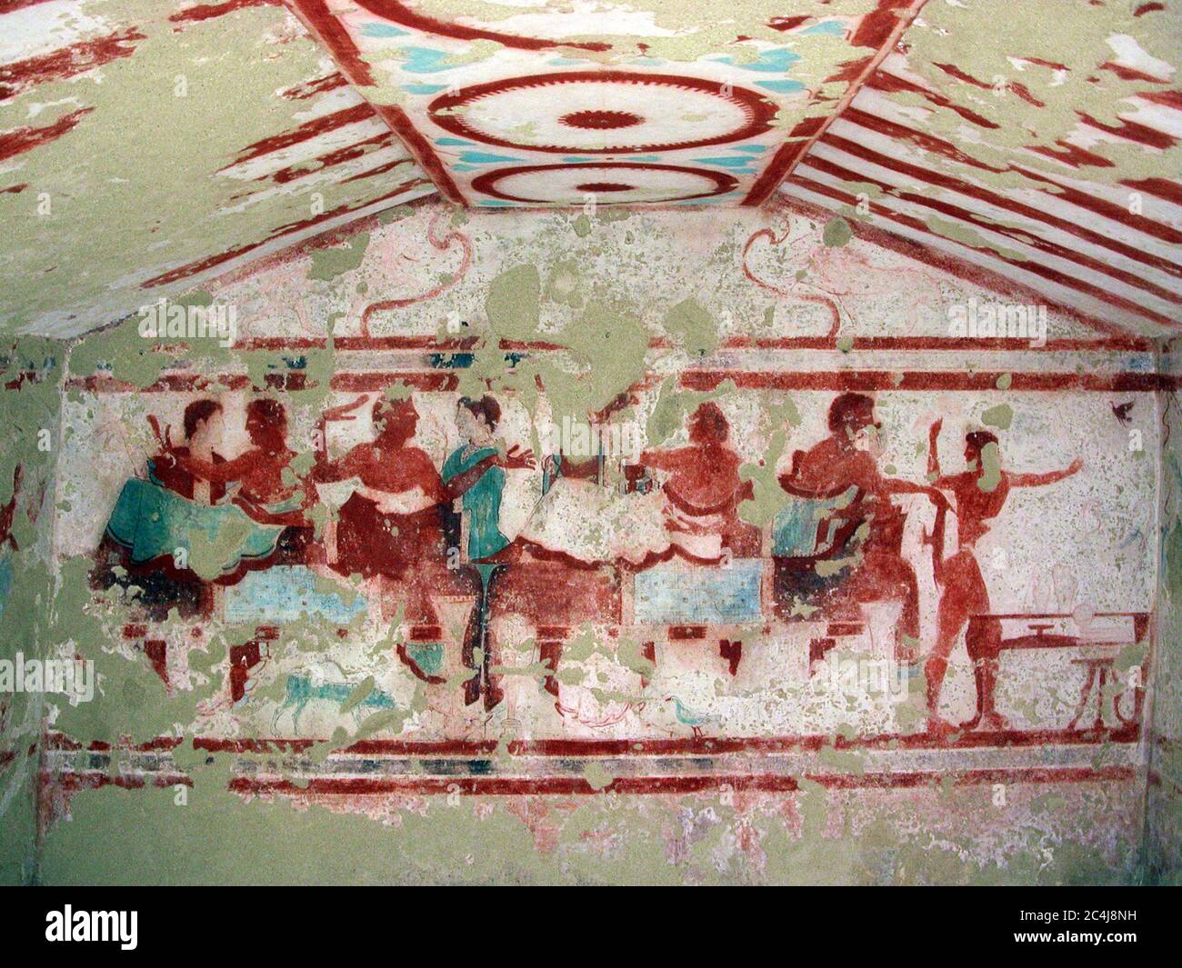 Burial Tomb In The Archaeological Site Of The Banditaccia Etruscan