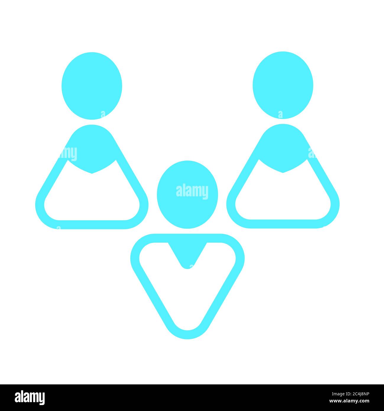 User interface users icon Cut Out Stock Images & Pictures - Alamy