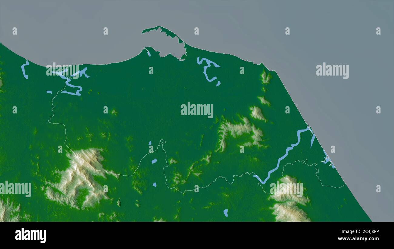 Pattani outline map hi-res stock photography and images - Alamy