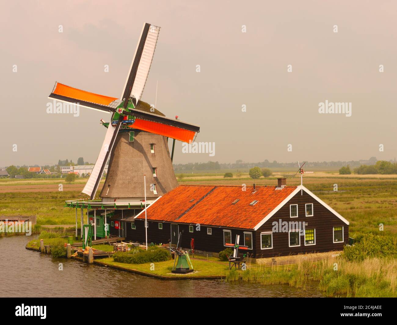 Zaanse Schans, The Netherlands Stock Photo - Alamy