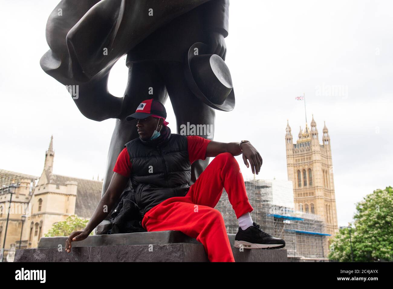 During a for justice for shukri abdi hi-res stock photography and ...