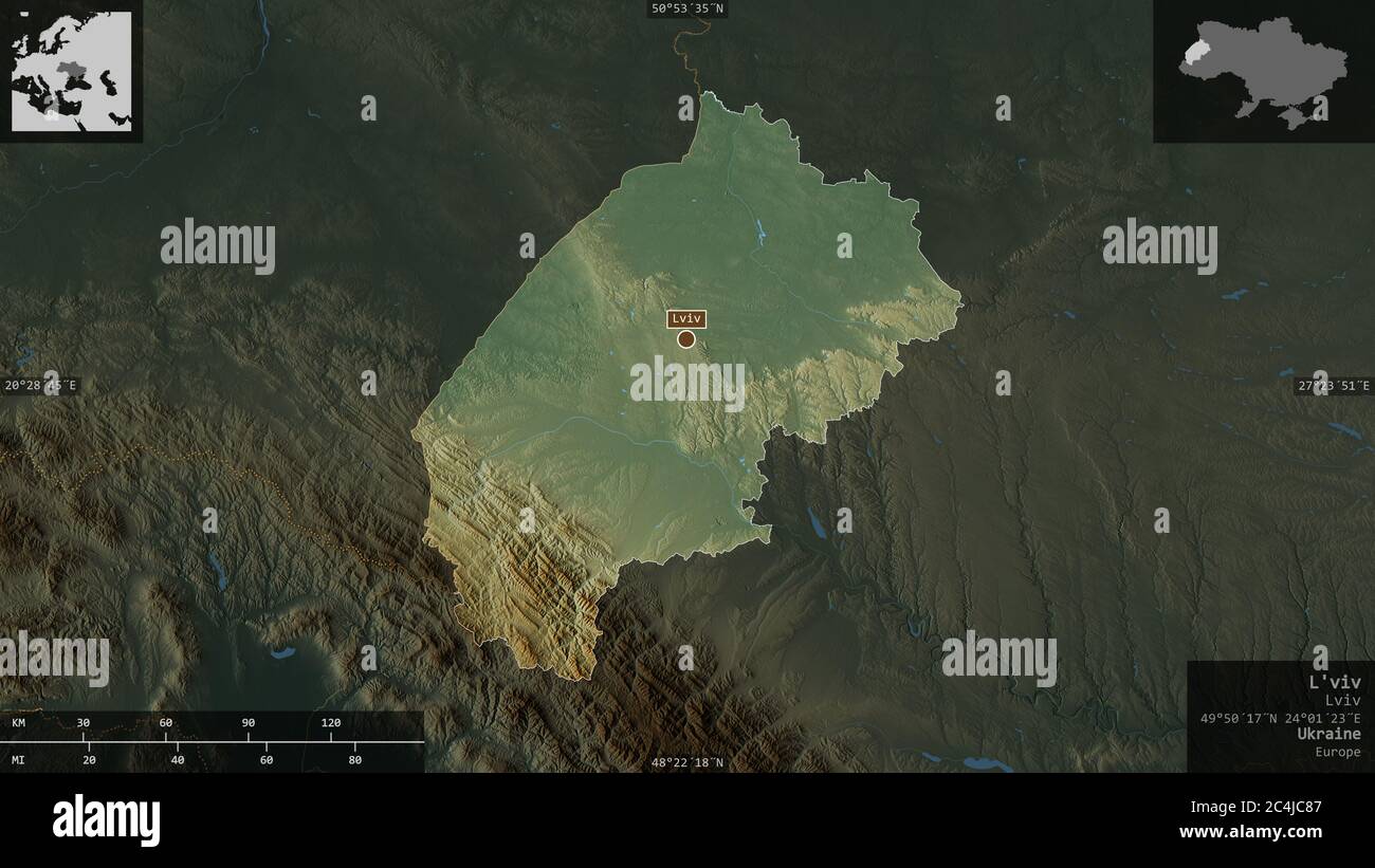 Map of lwow hi-res stock photography and images - Alamy