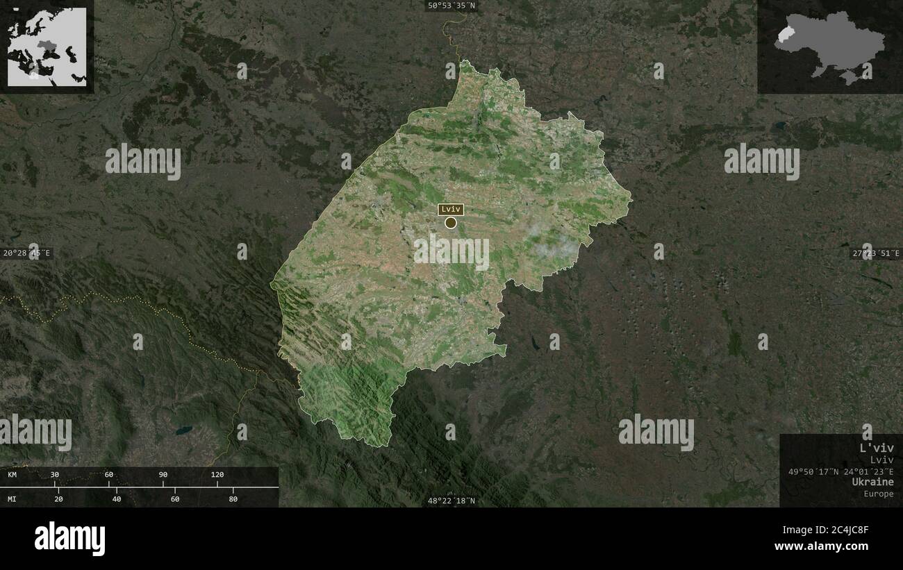 Map of lwow hi-res stock photography and images - Alamy