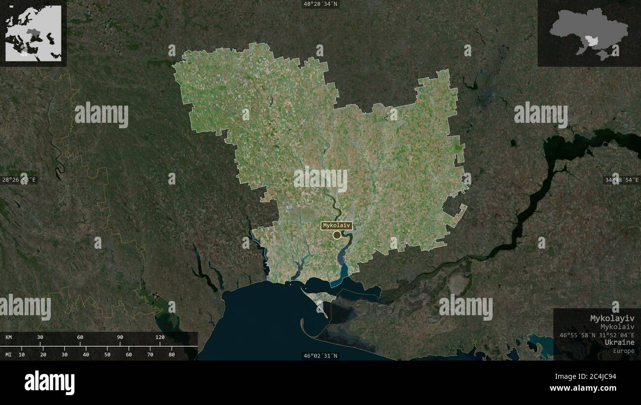 Map of nikolayev hi-res stock photography and images - Alamy