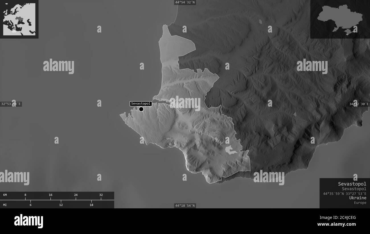 Sevastopol Map High Resolution Stock Photography and Images - Alamy