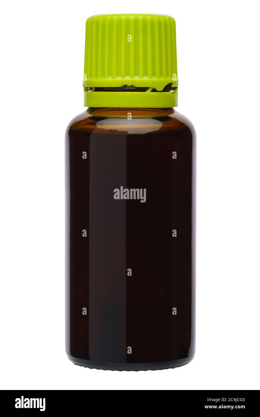 Medicine bottle syrup isolated on white backgroundf with clipping path ...