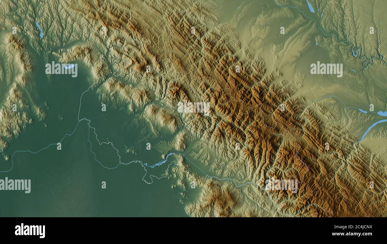 Zakarpatska map hi-res stock photography and images - Alamy