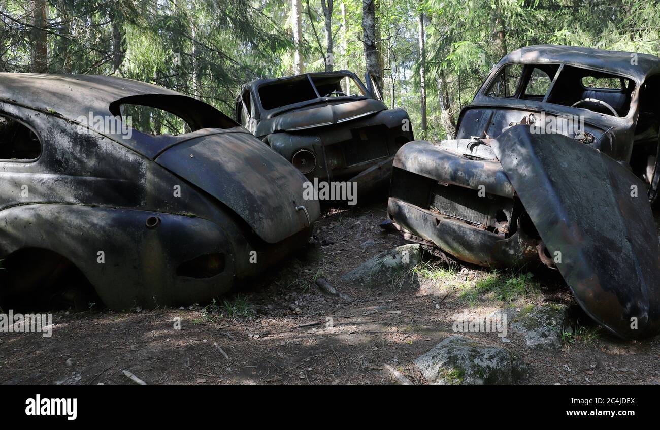 A car cemetery hi-res stock photography and images - Alamy