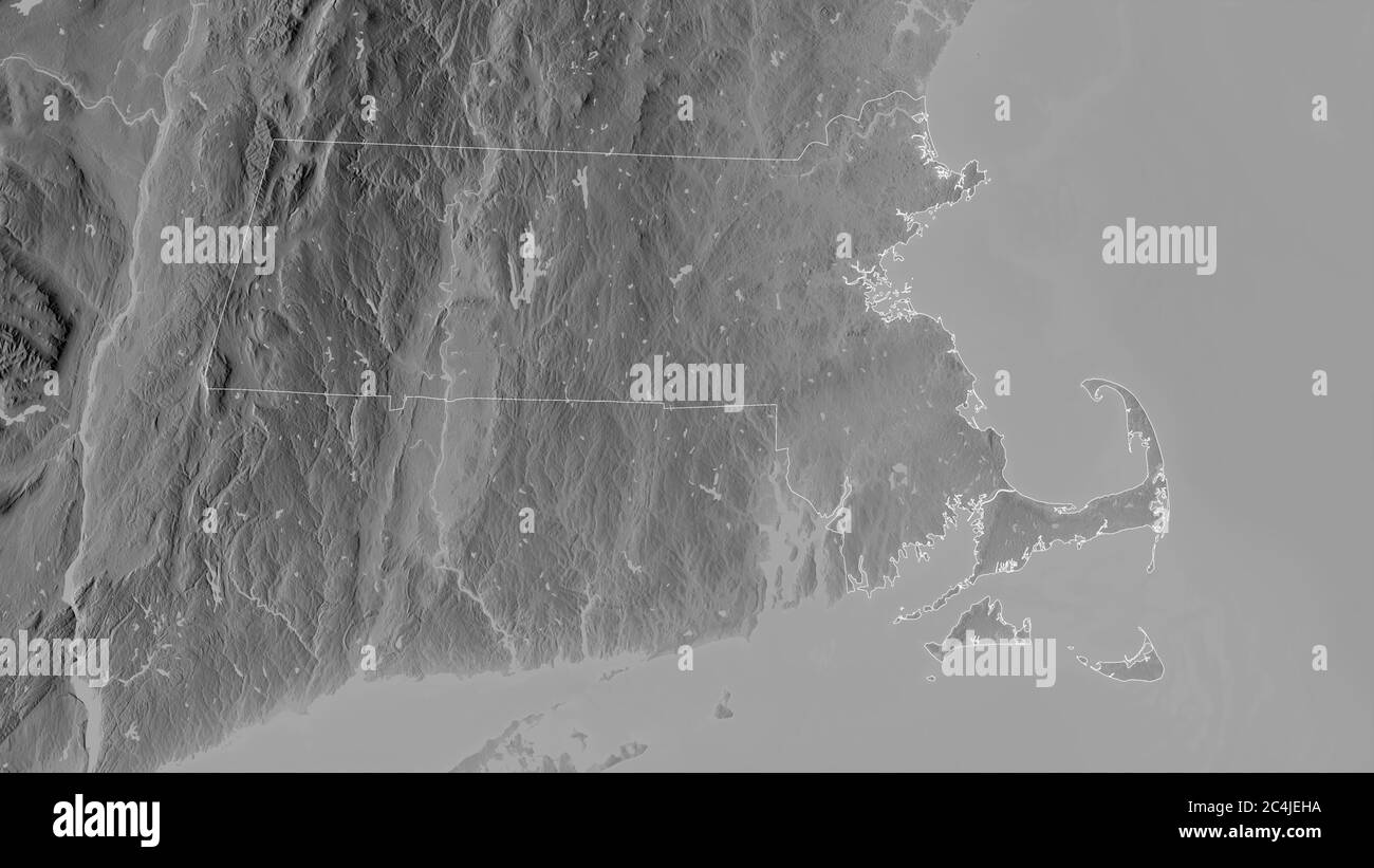 Massachusetts ma map hi-res stock photography and images - Alamy