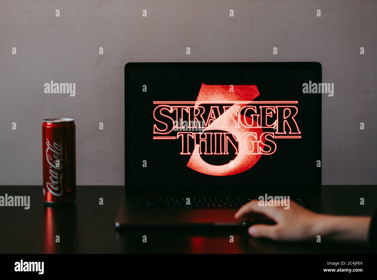 Stranger things poster hi-res stock photography and images - Alamy