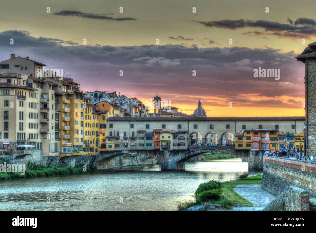 Sunset view over italian hi-res stock photography and images - Alamy