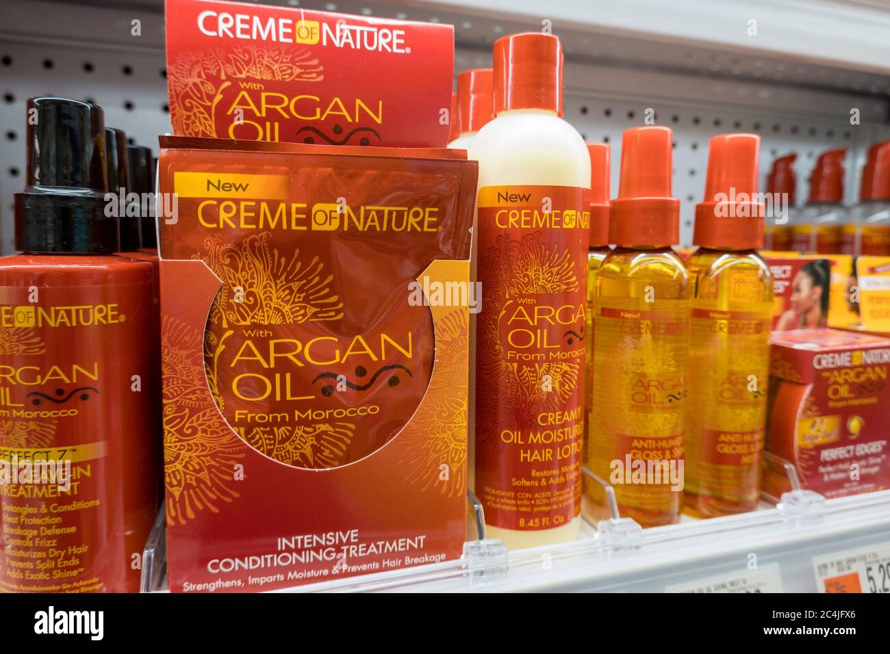 Craft Beer Section, Fairway Super Market, New York City, USA Stock ...