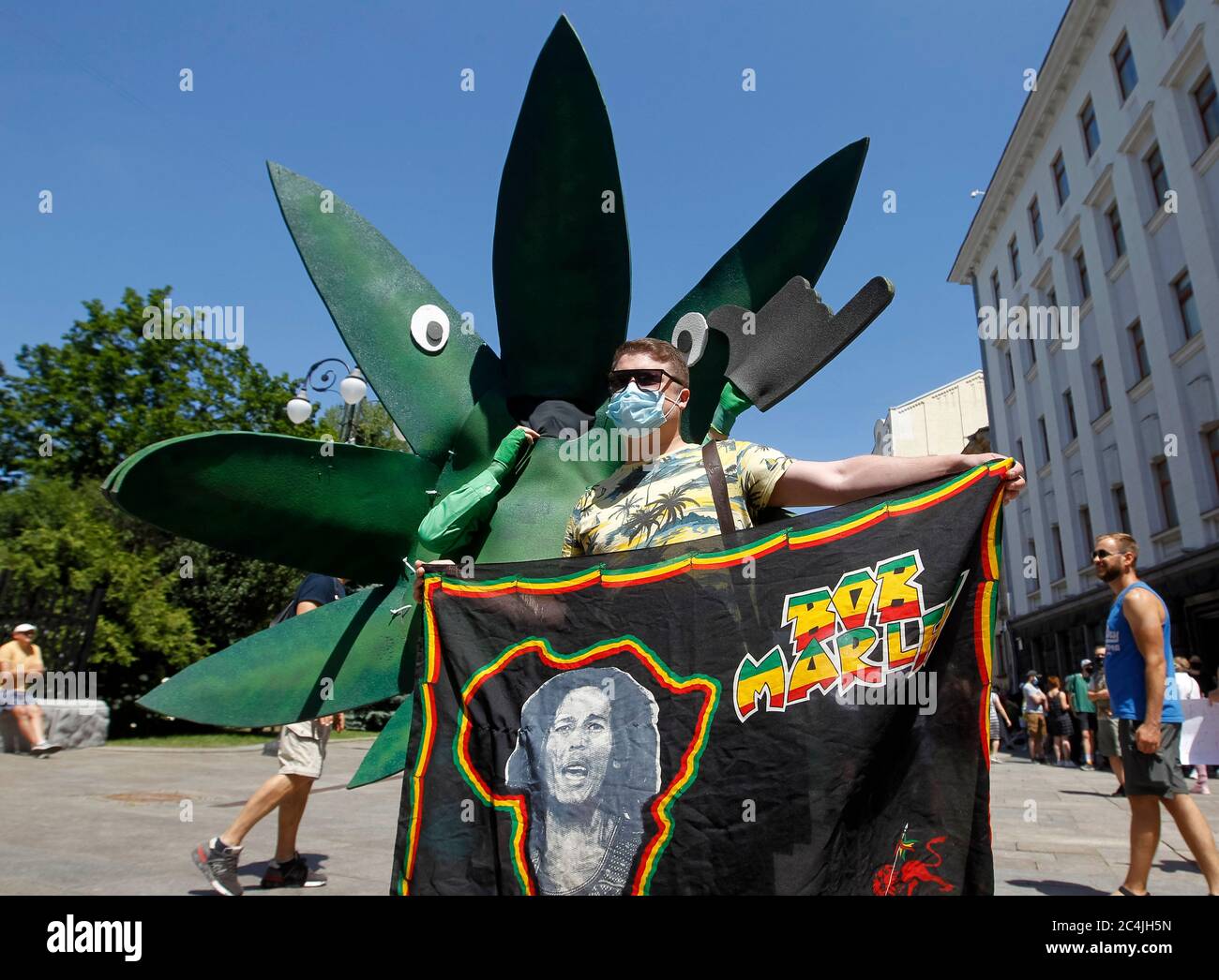 Bob marley banner hi-res stock photography and images - Alamy