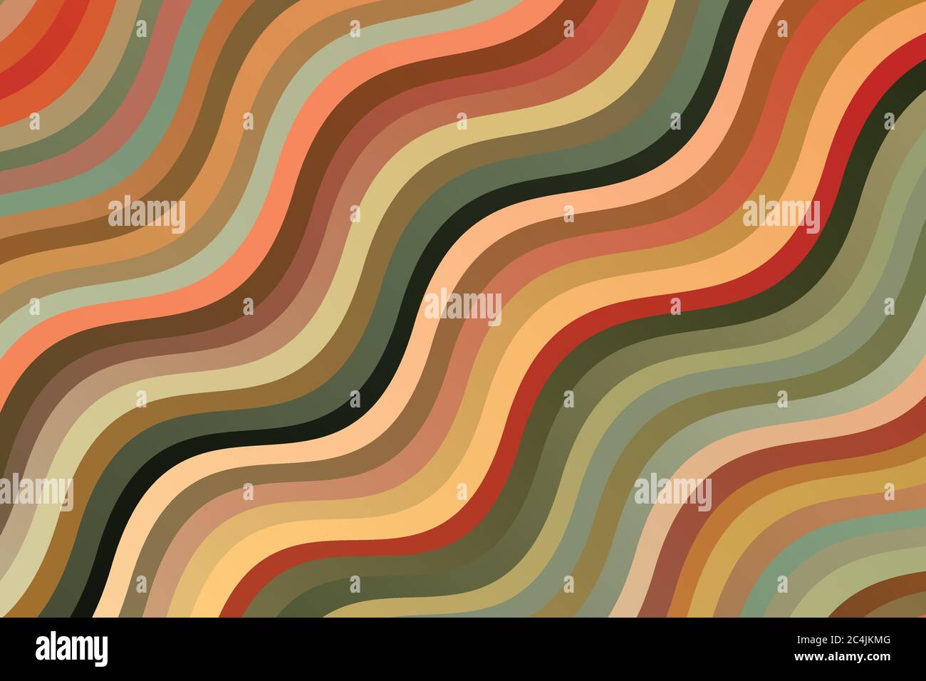 Green, yellow and red waves vector background Stock Vector Image & Art ...