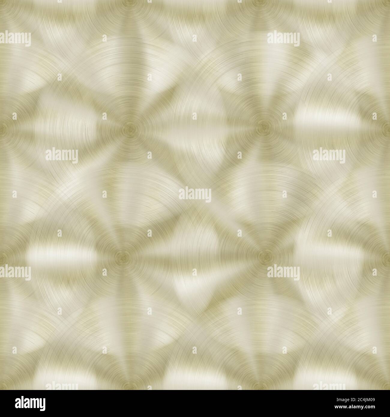 Abstract shiny metal seamless pattern with circular brushed texture in ...