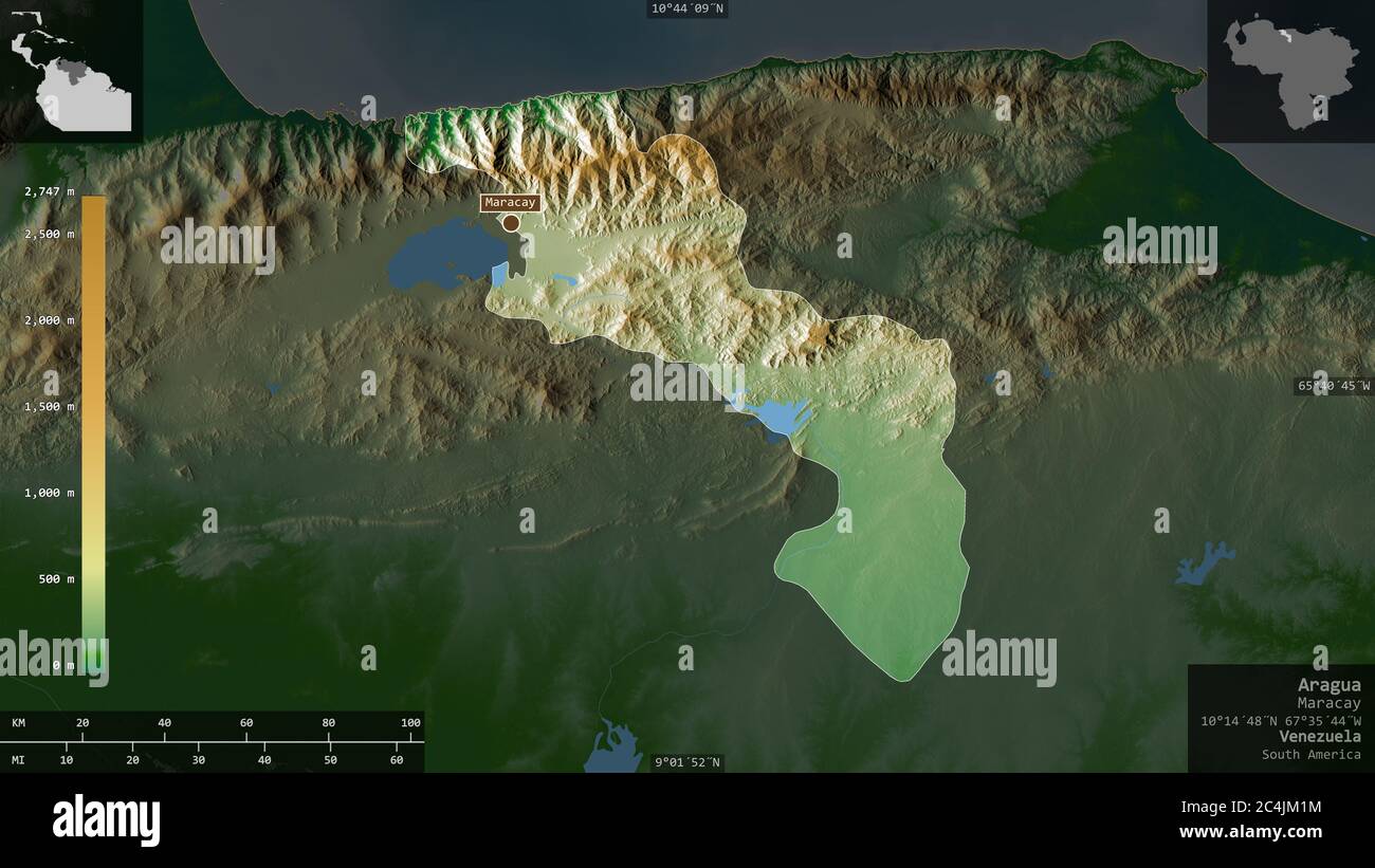 Maracay map hi-res stock photography and images - Alamy