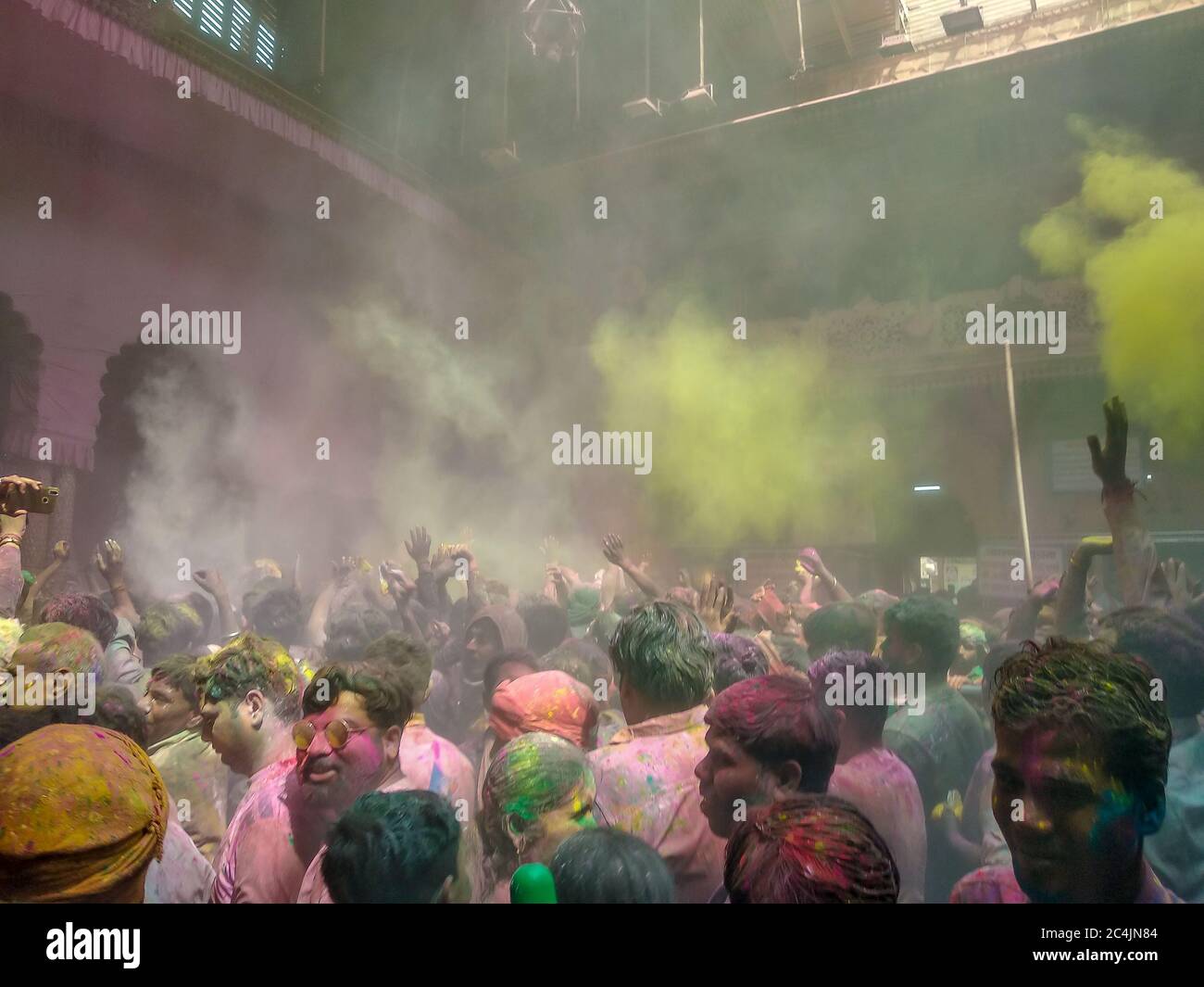 Banke bihari mandir hi-res stock photography and images - Alamy