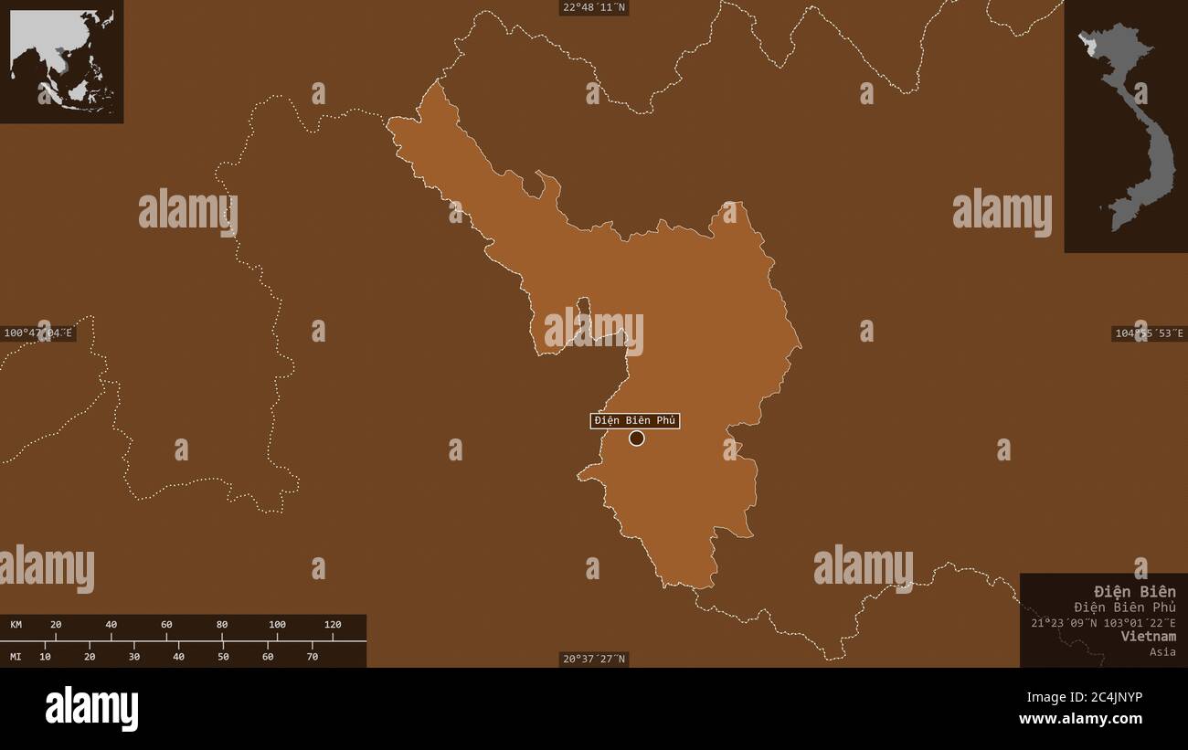 Dien bien phu map hi-res stock photography and images - Alamy