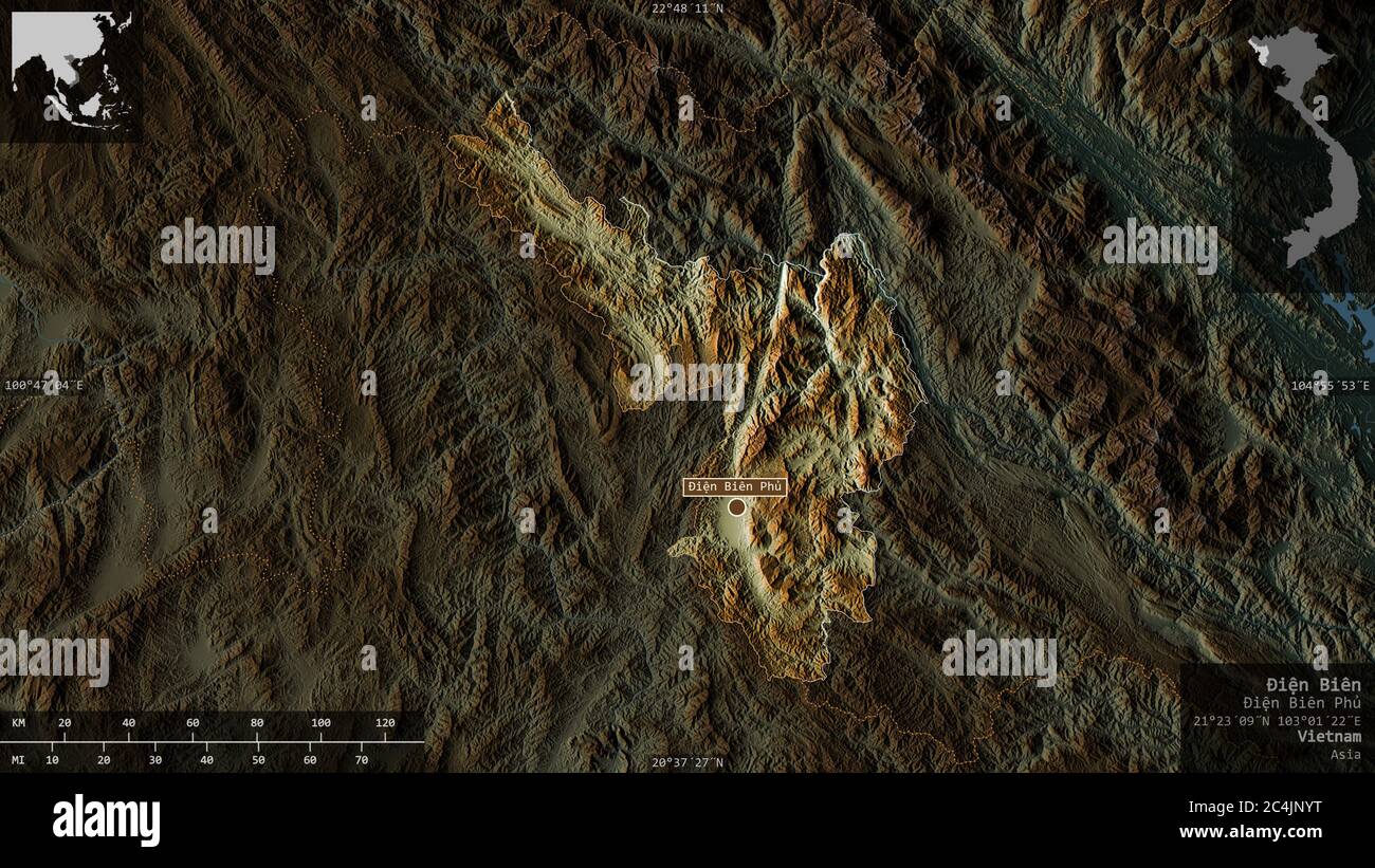 Dien bien phu map hi-res stock photography and images - Alamy