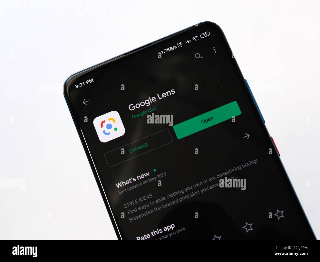 Assam, india - June 25, 2020 : Google lens to identify objects and text ...