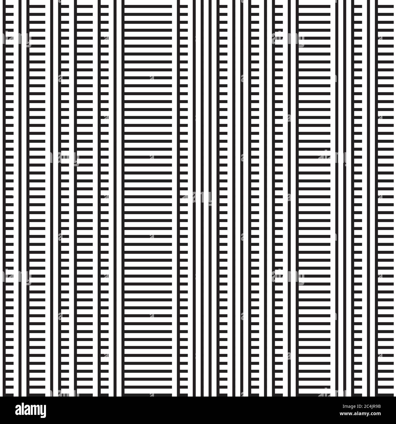 Seamless pattern with horizontal and vertical black lines Stock Vector ...