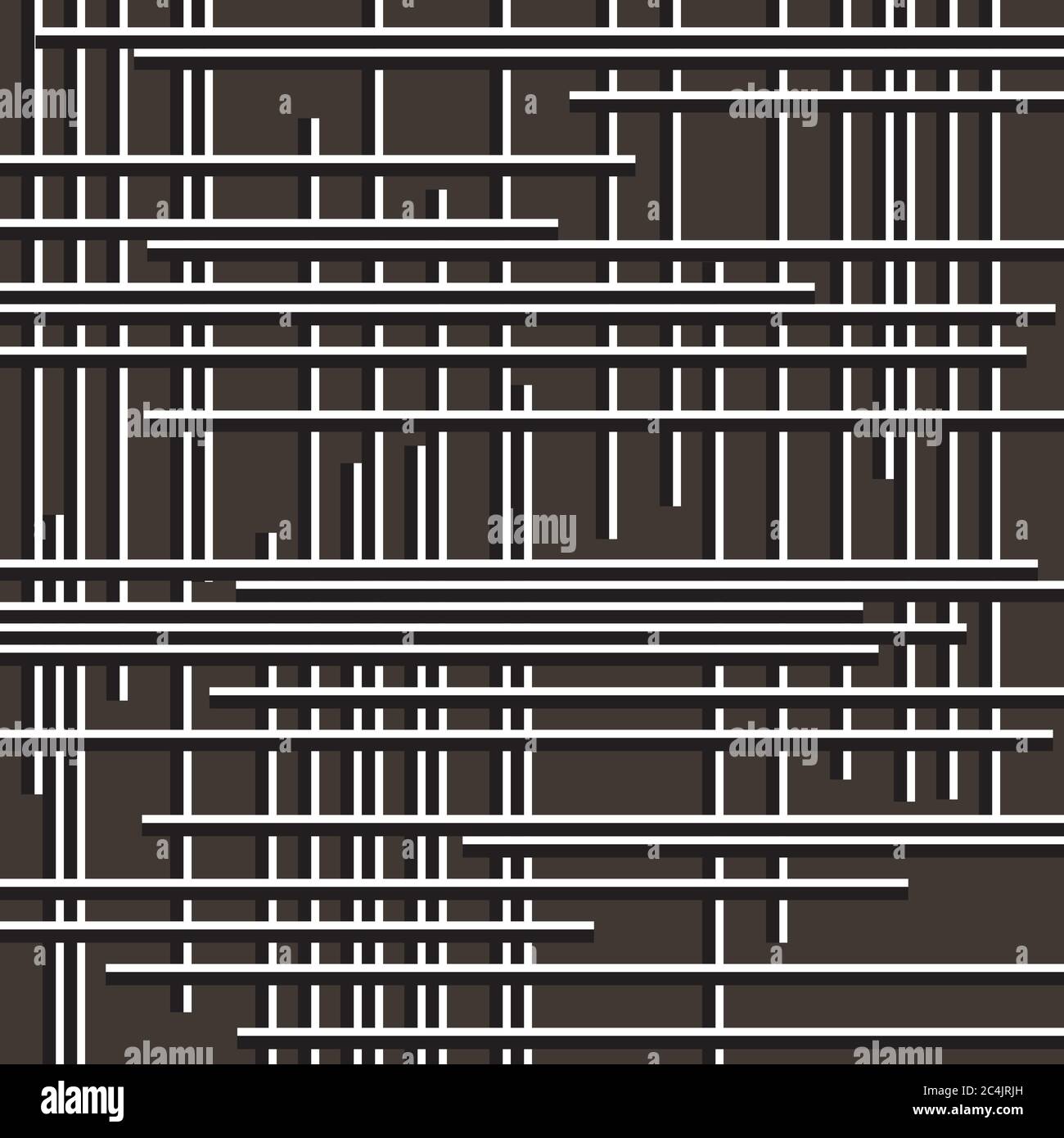 Monochrome line design intersecting Stock Vector Images - Alamy