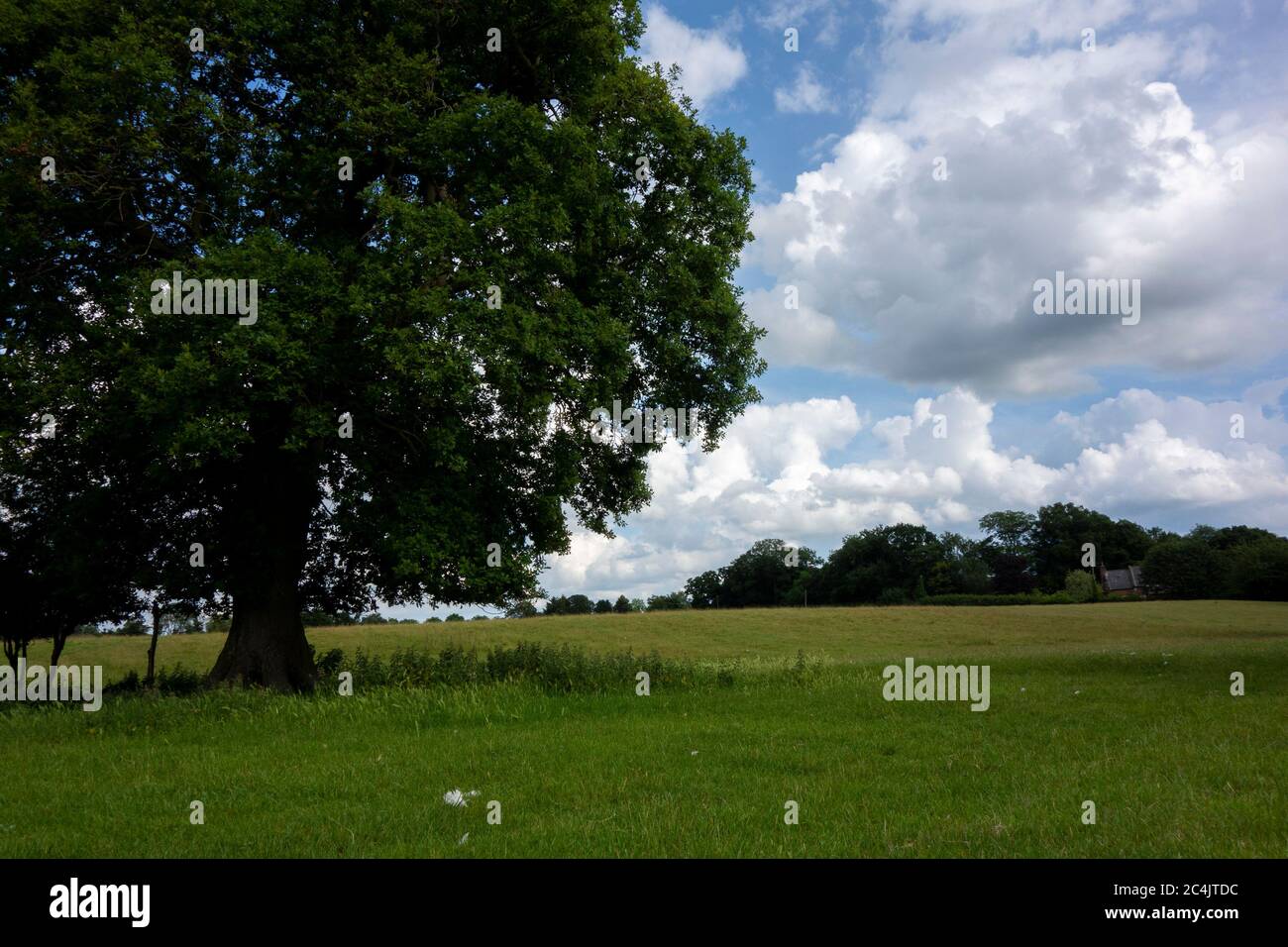 Tasburgh enclosure Hillfort Stock Photo - Alamy