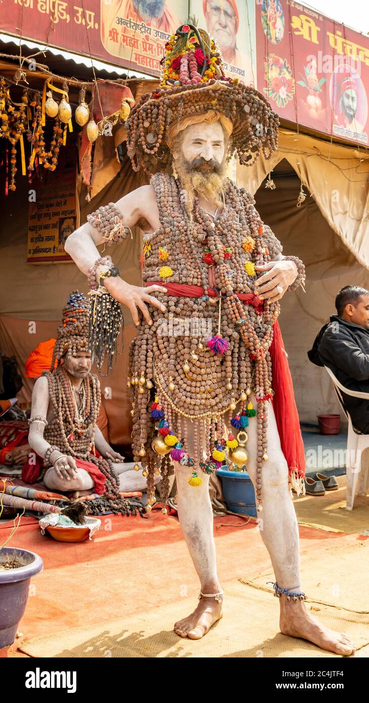 Naga sanyasi hi-res stock photography and images - Alamy