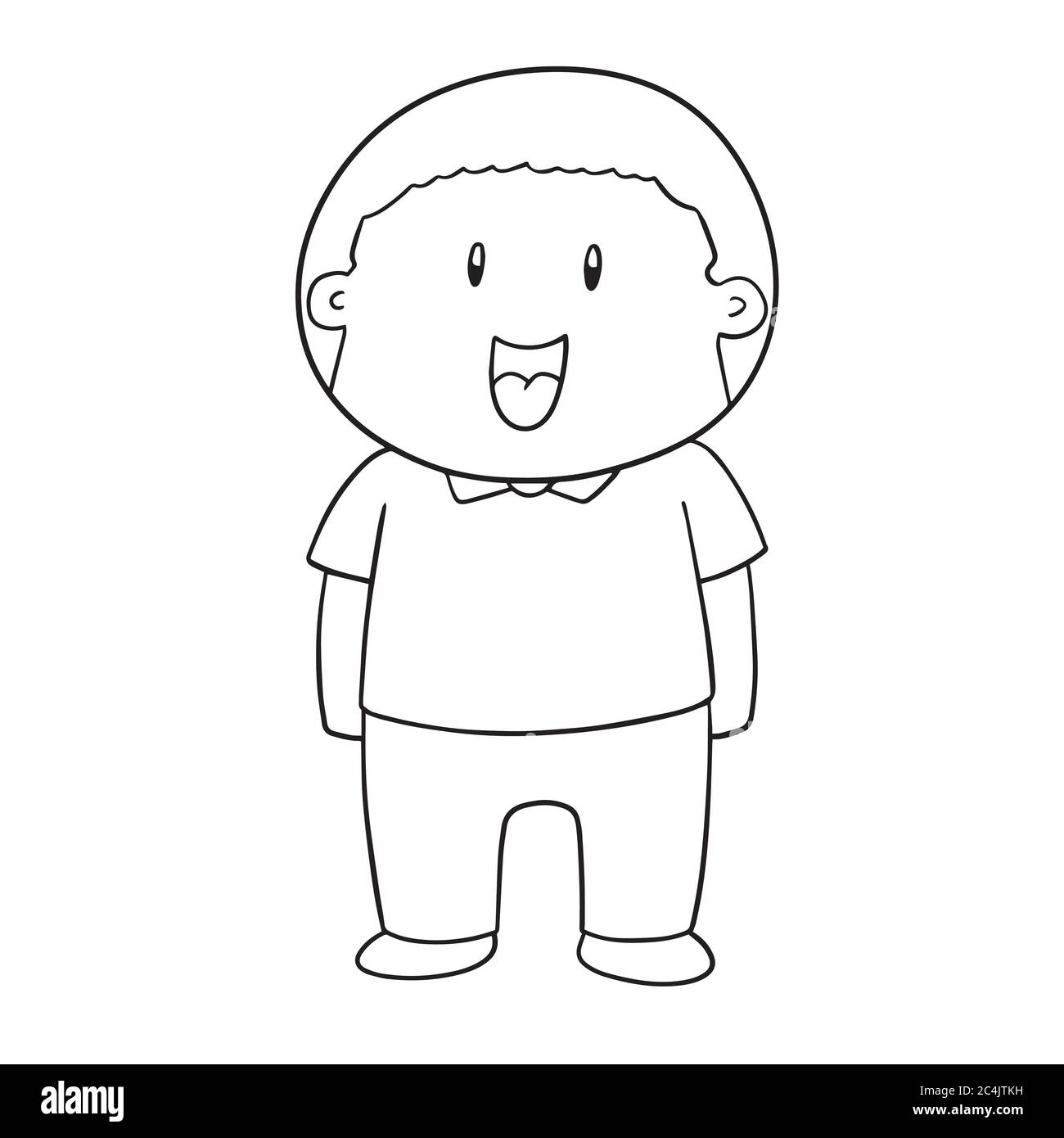 vector of boy Stock Vector Image & Art - Alamy