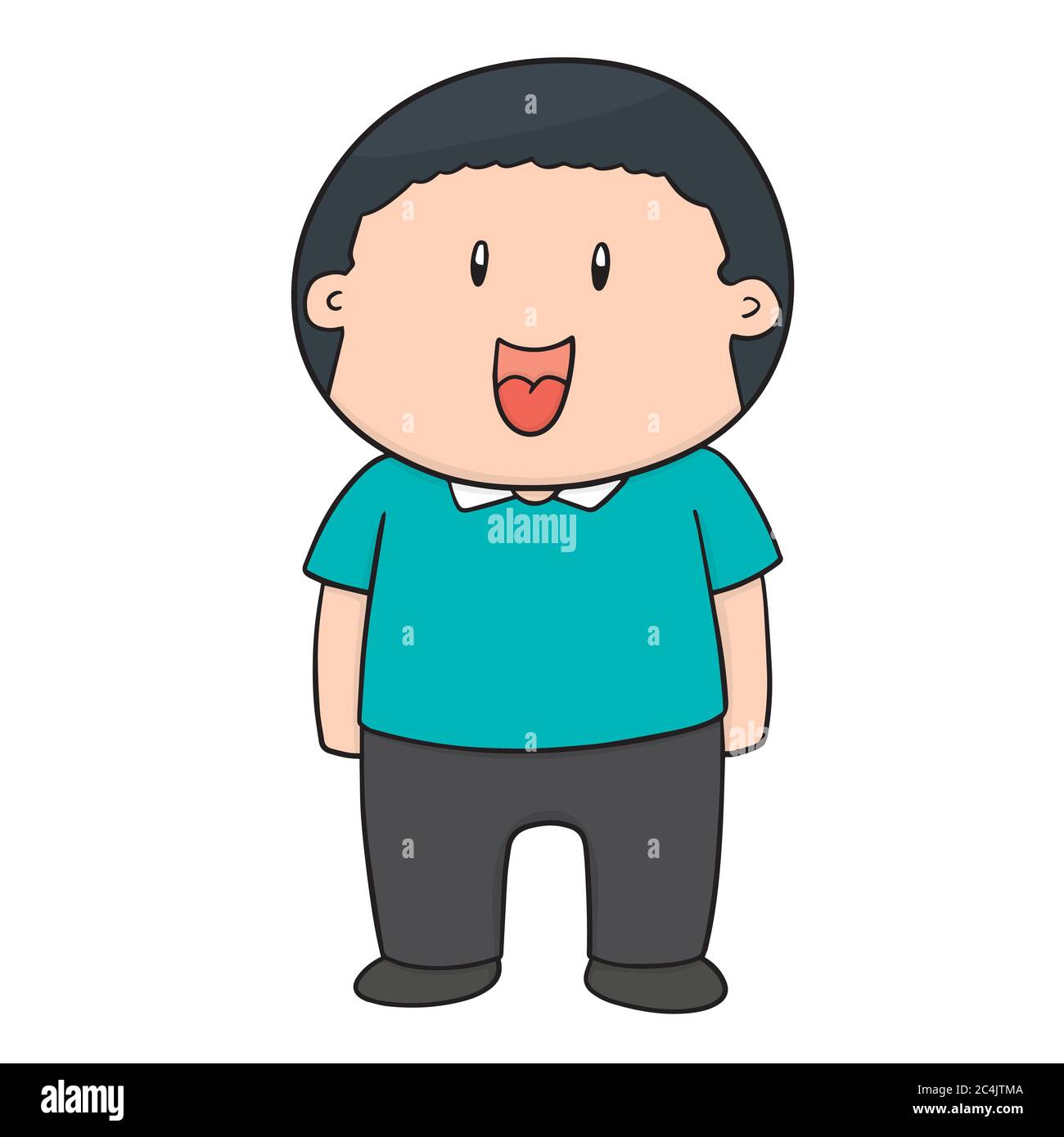 vector of boy Stock Vector Image & Art - Alamy