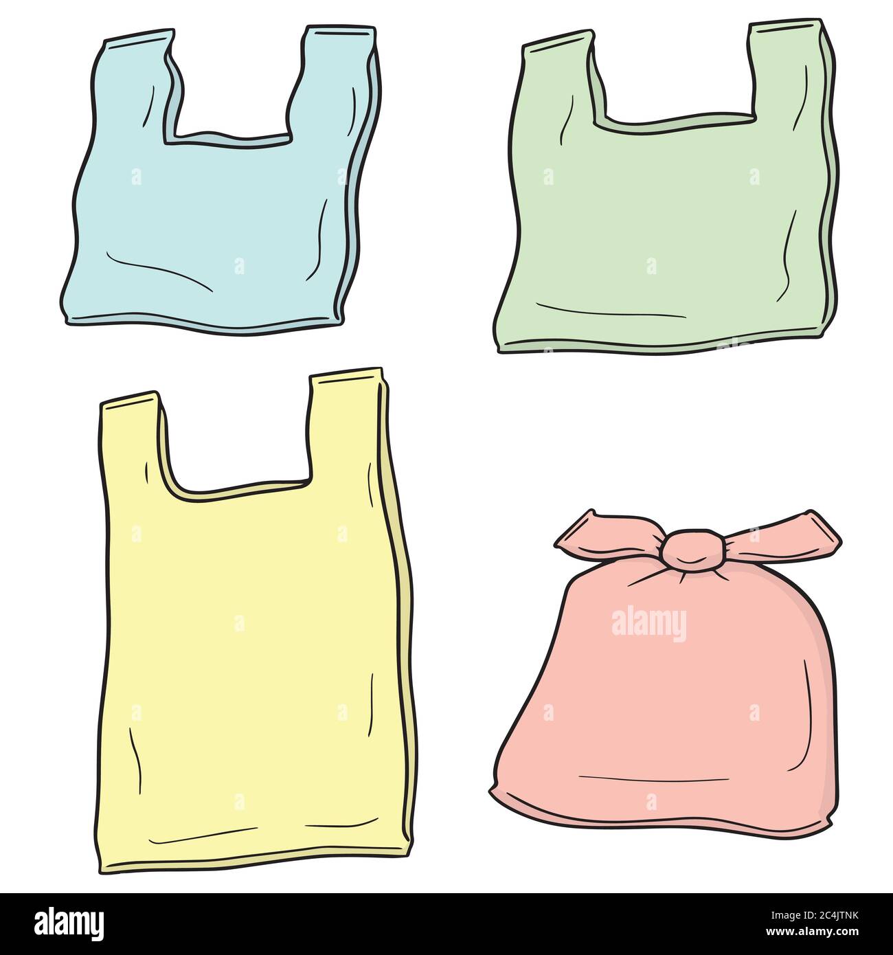 vector set of plastic bag Stock Vector Image & Art - Alamy