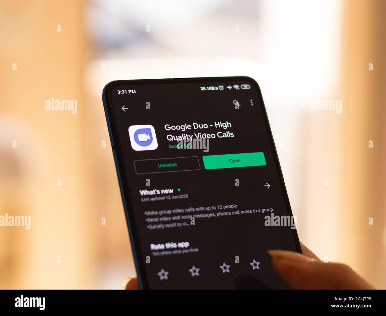 Google Duo Icon High Resolution Stock Photography and Images - Alamy