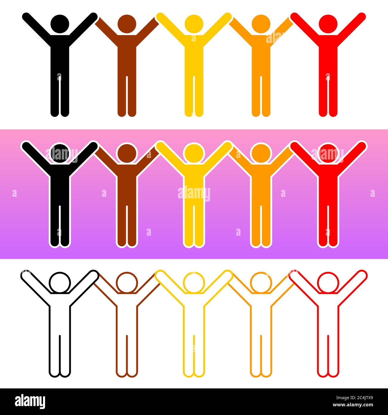 White person indigenous community Stock Vector Images - Alamy