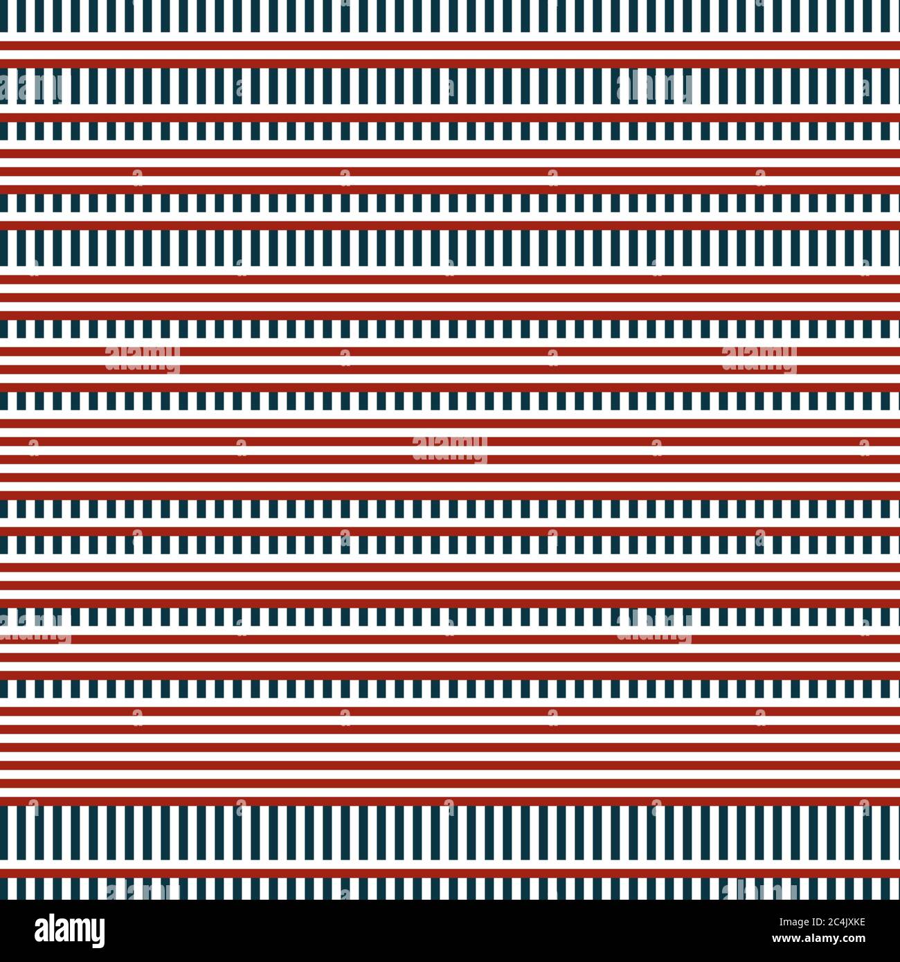 Seamless pattern with horizontal and vertical colored segments Stock ...