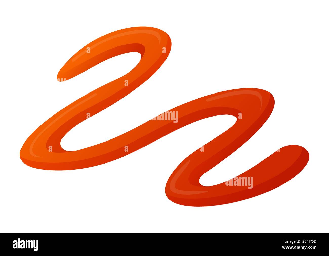 Tomato sauce isolated on Stock Vector Images - Alamy