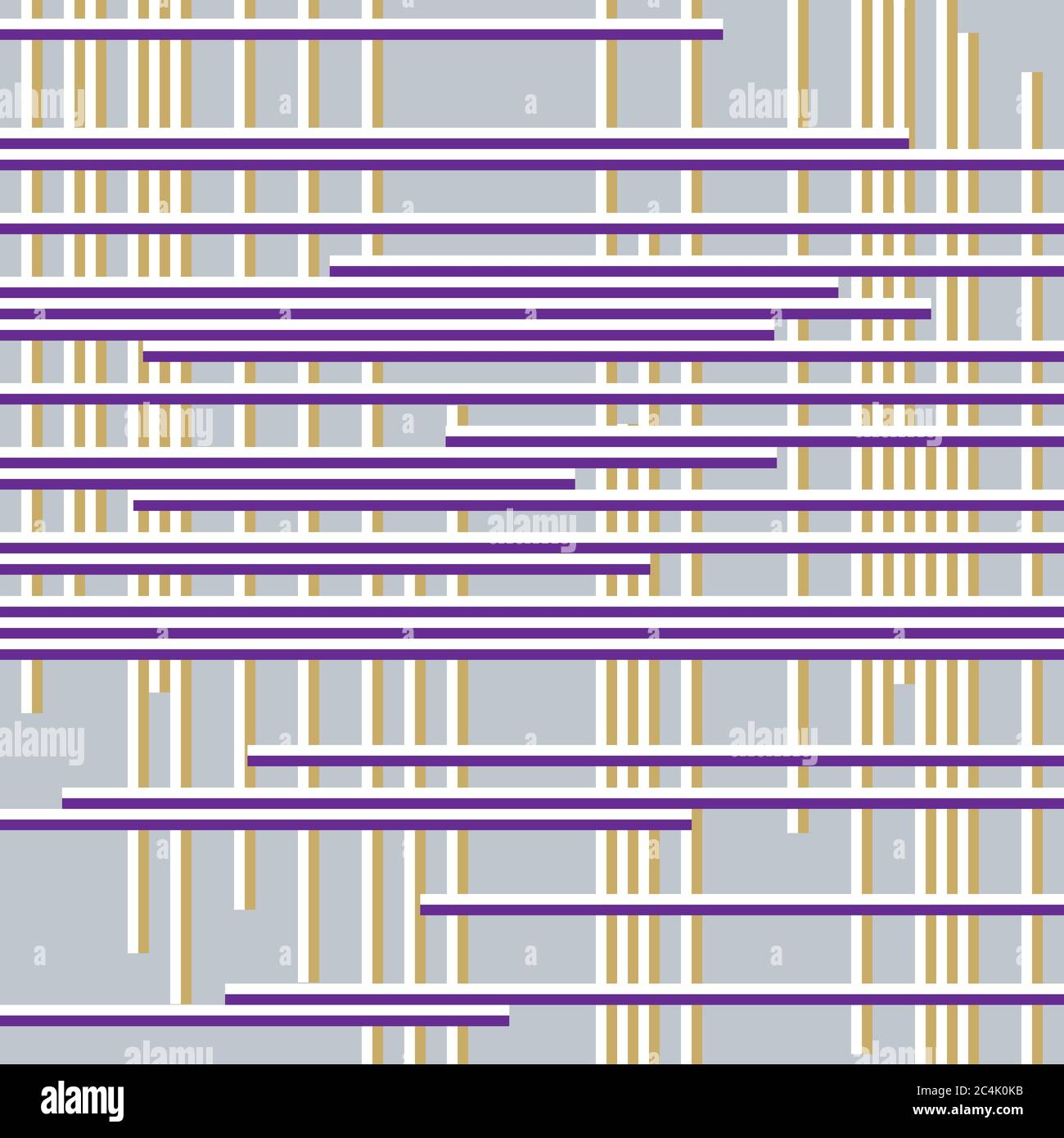 Seamless pattern with horizontal and vertical colored lines Stock ...
