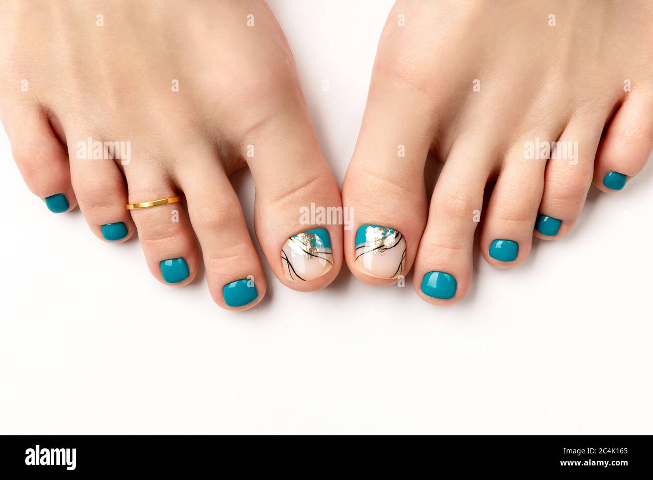 Manicure, pedicure beauty salon concept Stock Photo - Alamy