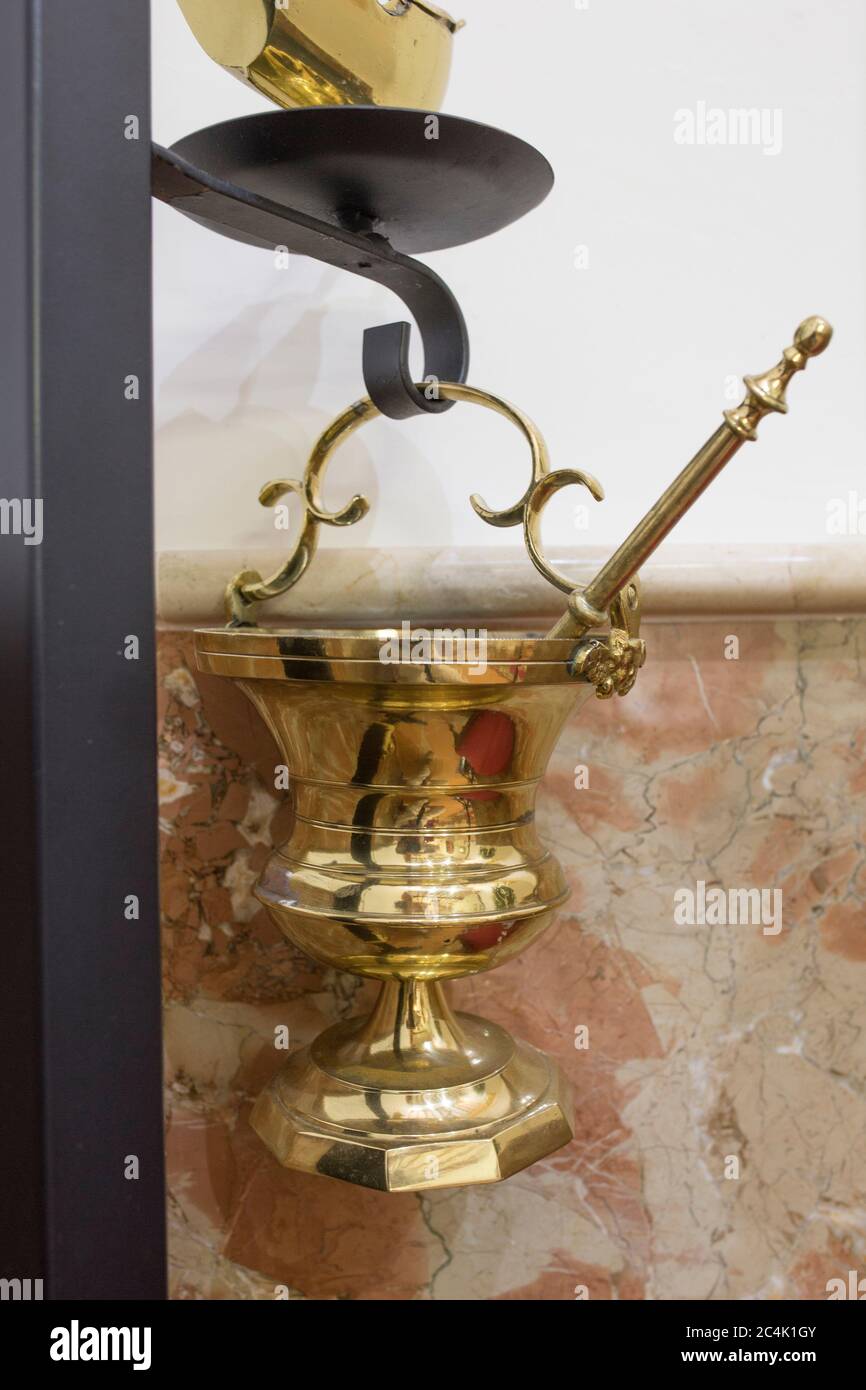 Aspergillum holy water hi-res stock photography and images - Alamy
