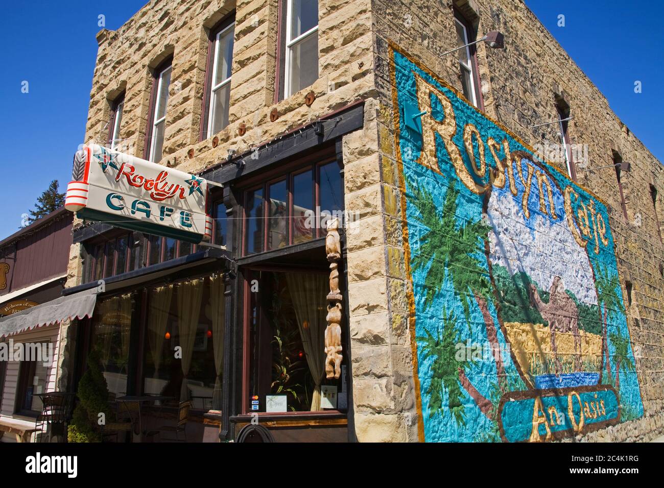 Roslyn cafe hi-res stock photography and images - Alamy