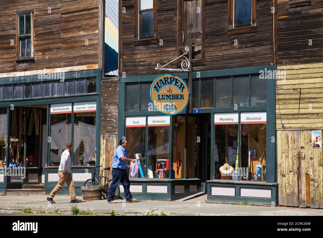 Historic District, Roslyn, Washington State, USA Stock Photo - Alamy