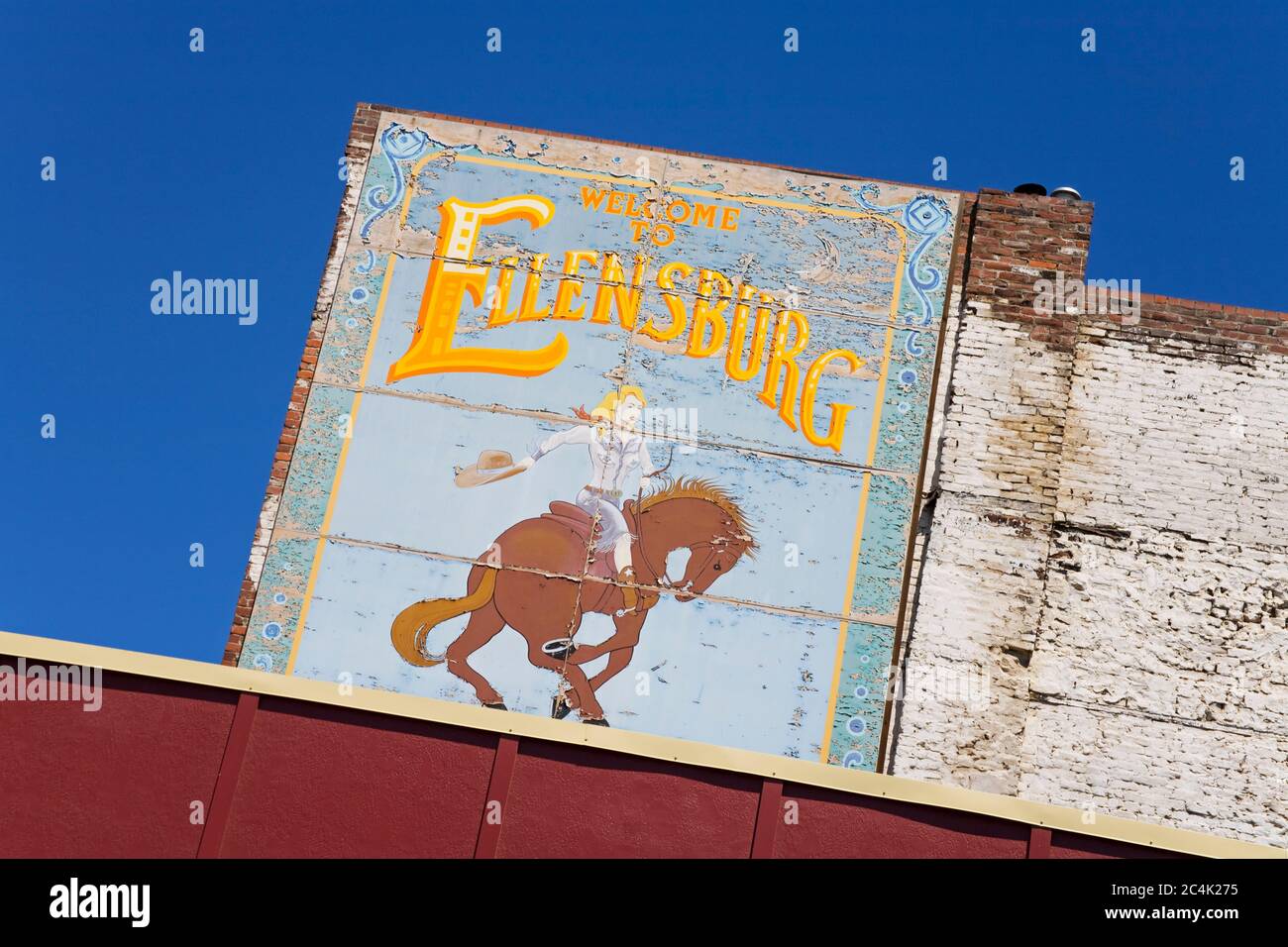 Welcome washington state sign hi-res stock photography and images - Alamy