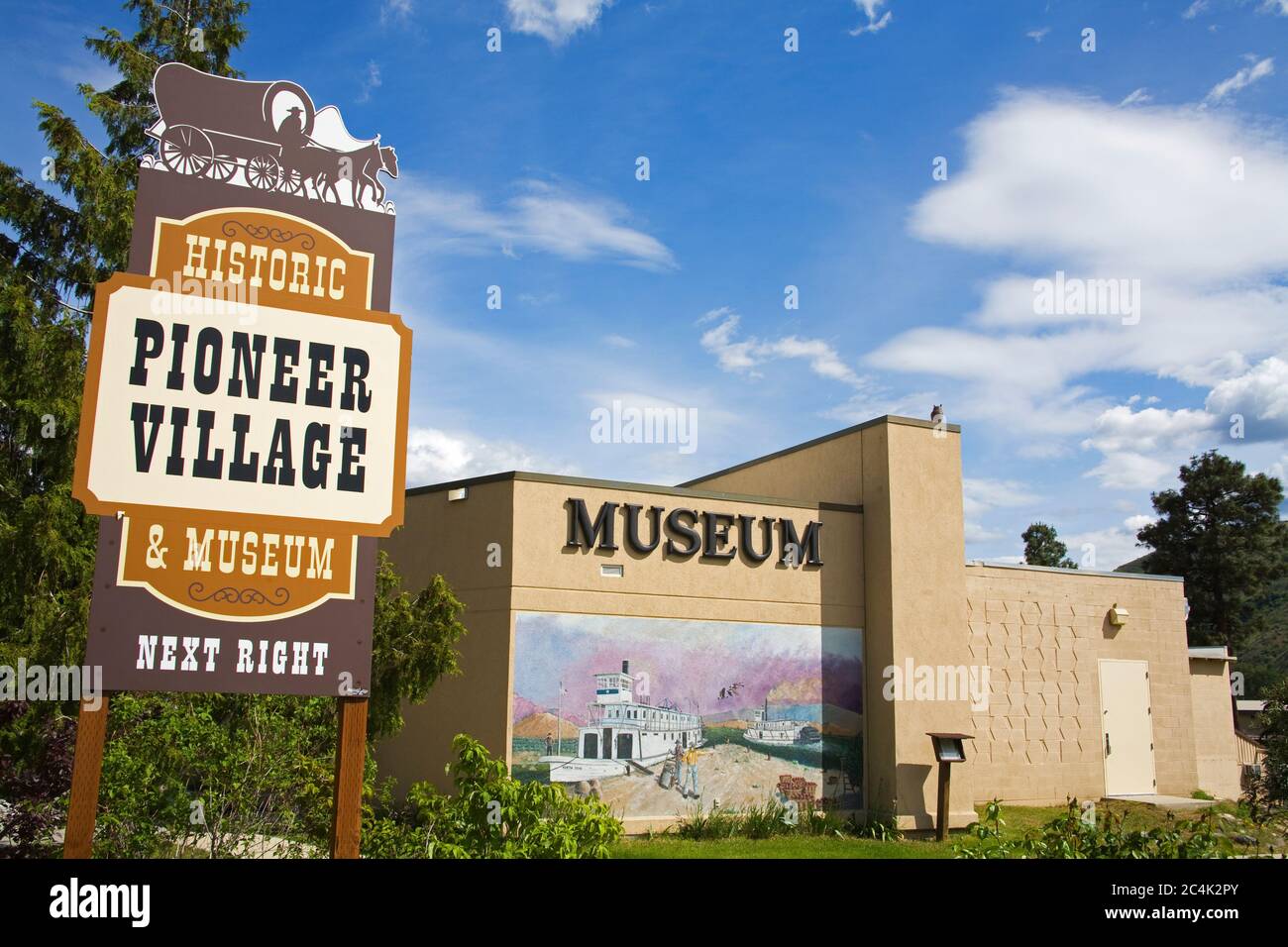Historic Pioneer Village & Museum, Cashmere City, Washington State, USA ...